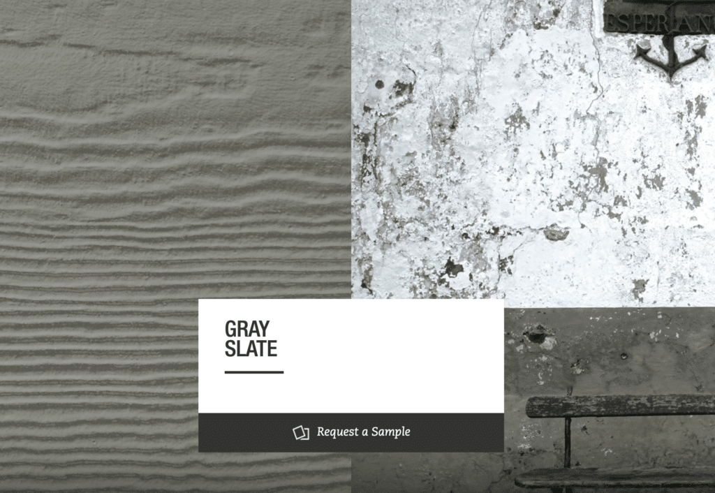 8 1/4 (7” reveal) pre-painted ColorPlus Hardie Lap Siding in Statement ...